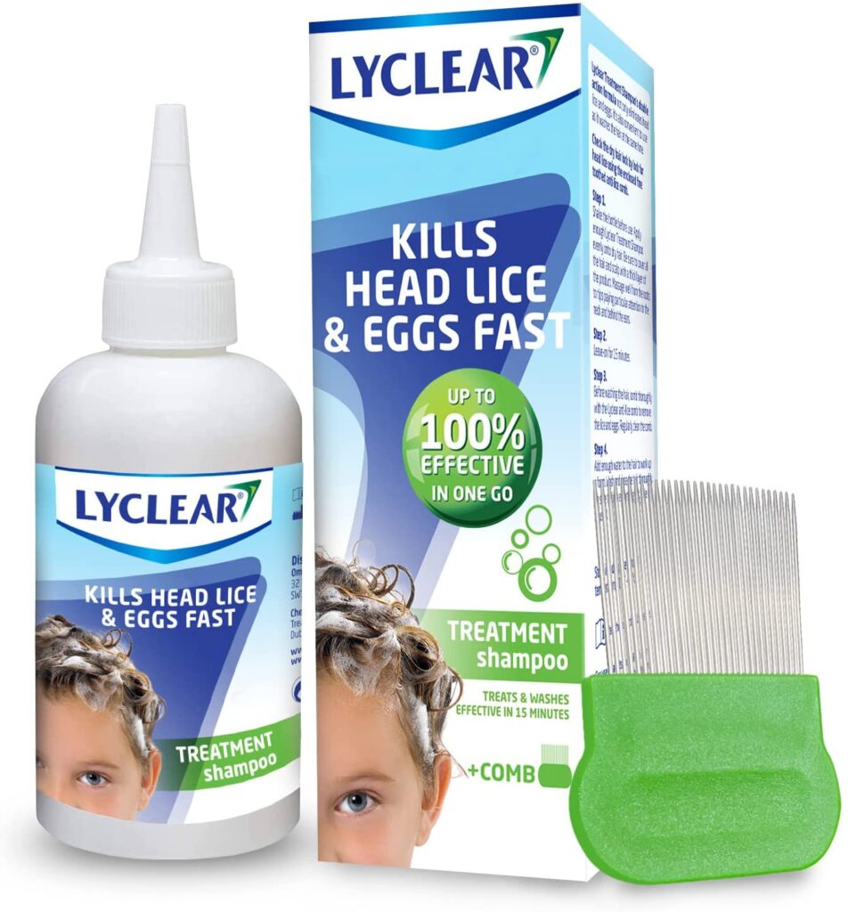 Lyclear Shampoo 200Mls + Comb - TranslitePharma