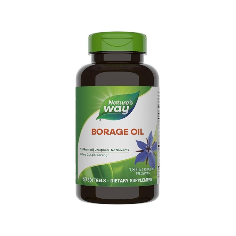 NATURES WAY BORAGE OIL SOFTGELS 60S - TranslitePharma
