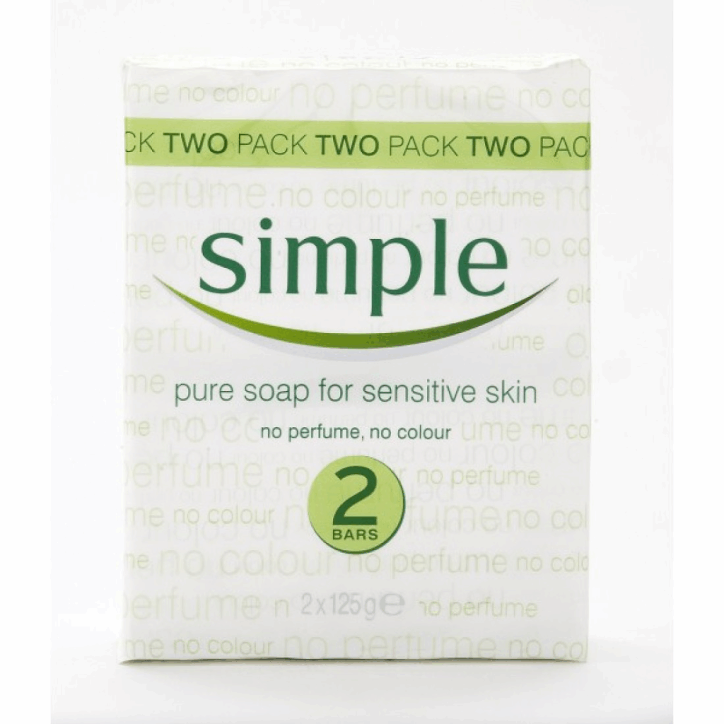 SIMPLE SOAP TWIN PACK 125G - TranslitePharma